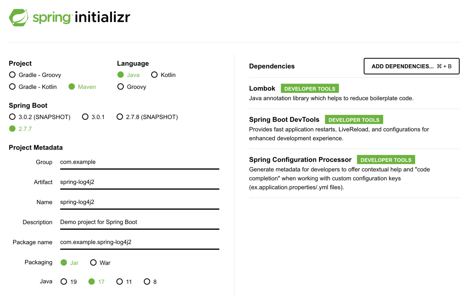 Spring Boot で log4j2 を利用して環境ごとに異なる設定でログ出力する - kasya blog