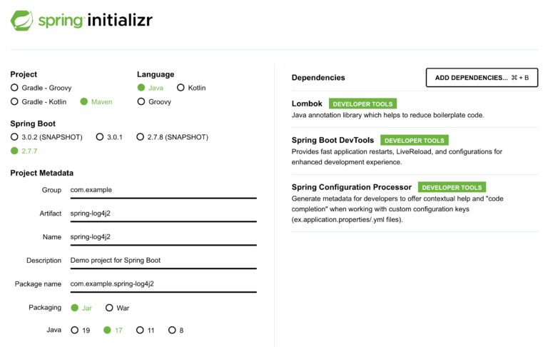 Spring Boot で log4j2 を利用して環境ごとに異なる設定でログ出力する - kasya blog